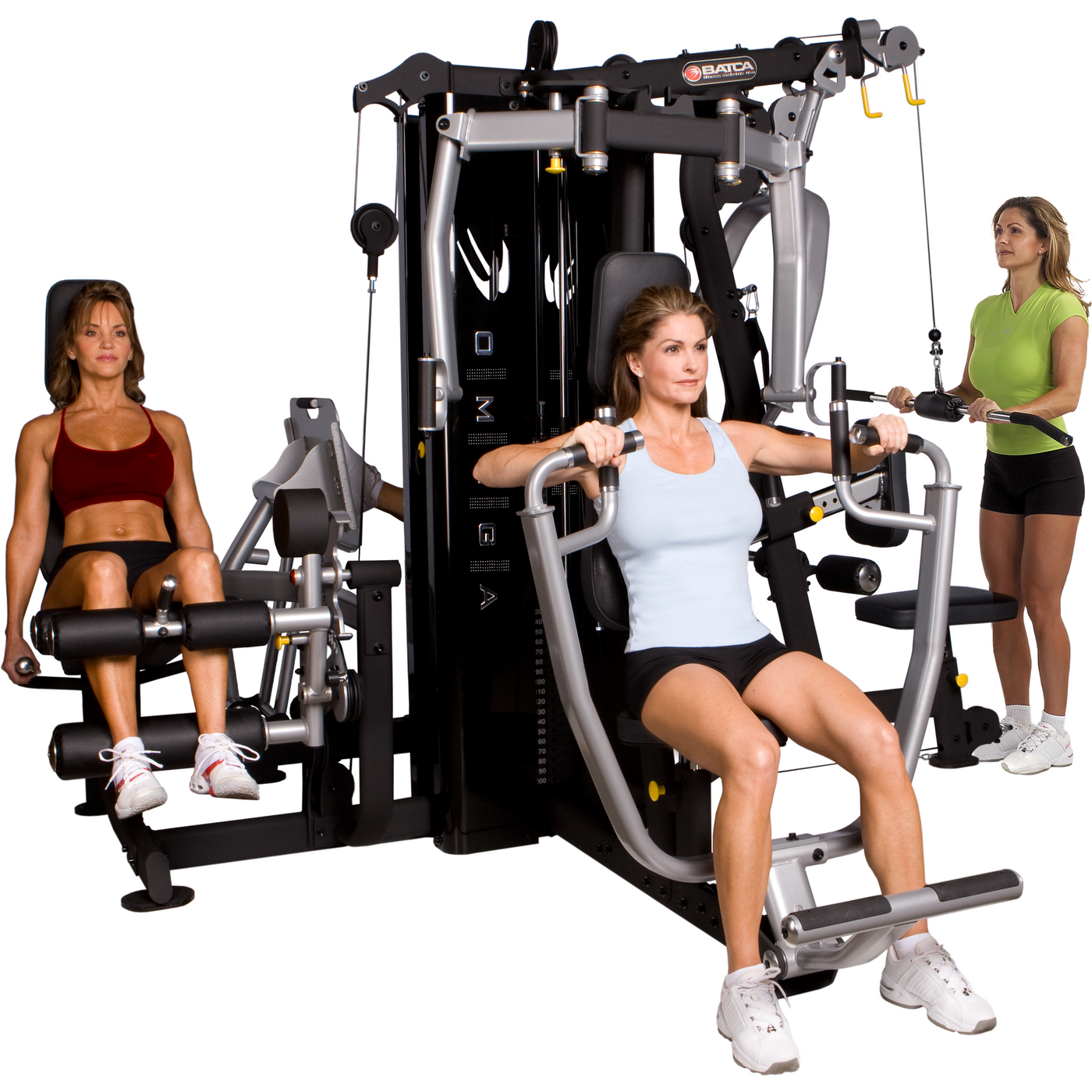 Batca Omega 4 Quad-Stack Gym System — Bandit Fitness Equipment