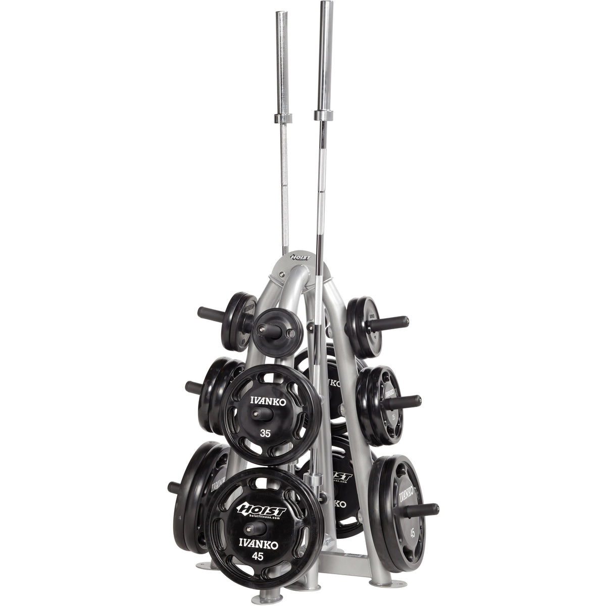 Hoist CF-3444 4-Sided Olympic Plate Tree — Bandit Fitness Equipment