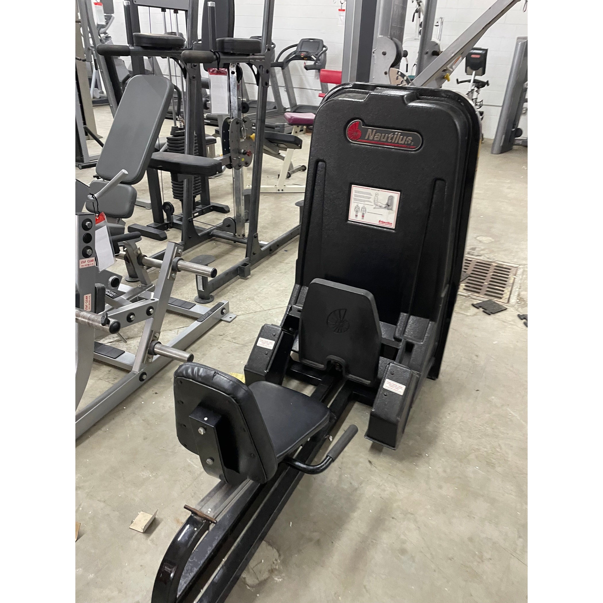 Used Nautilus Seated Calf Machine — Bandit Fitness Equipment