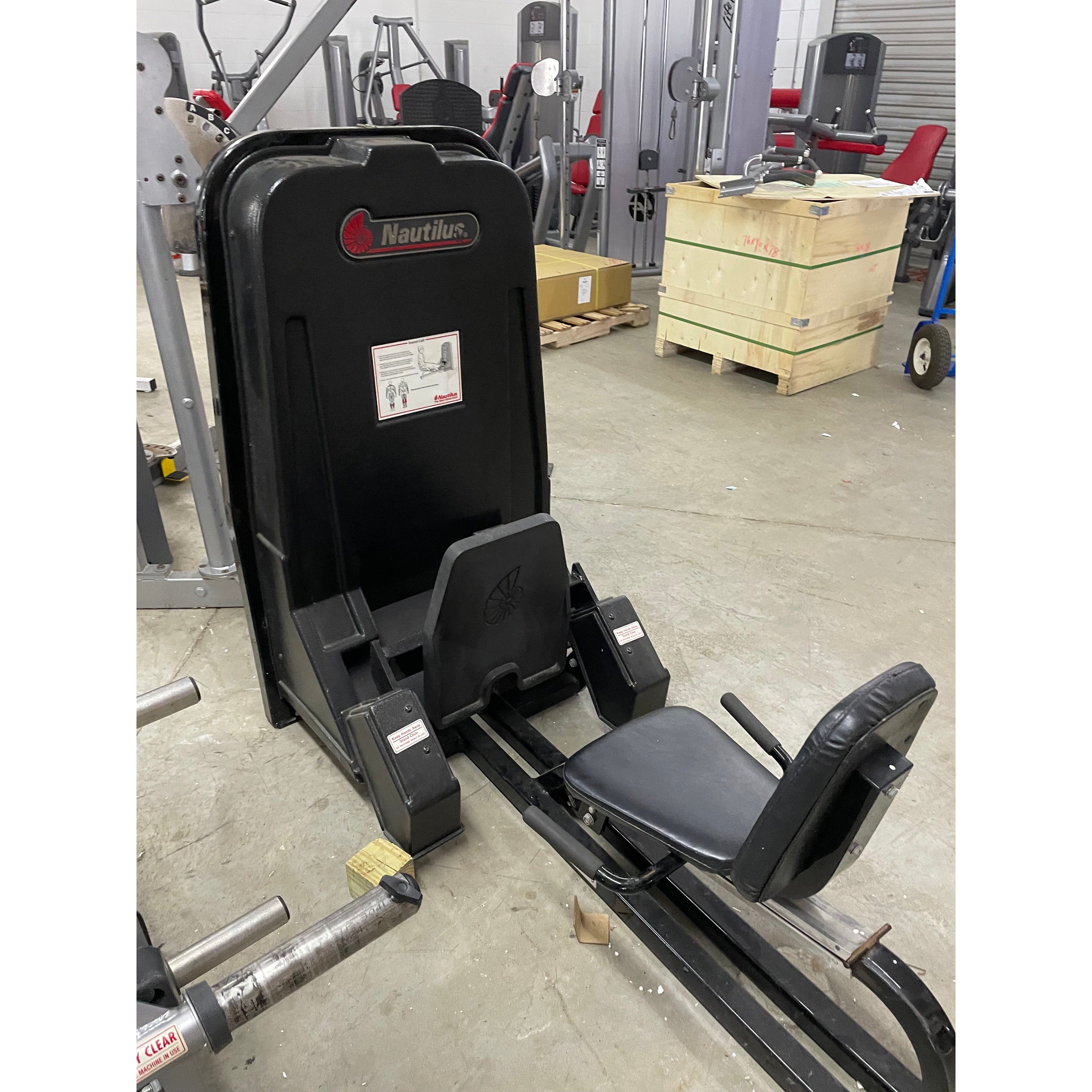 Used Nautilus Seated Calf Machine — Bandit Fitness Equipment