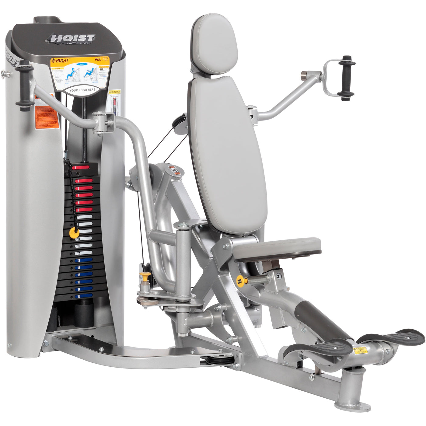 Hoist Roc-It Pec Fly RS-2302 (Selectorized) — Bandit Fitness Equipment